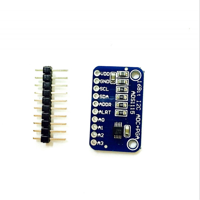 Analog-Digital-Umsetzer 16-Bit - 4-Kanal mit PGA