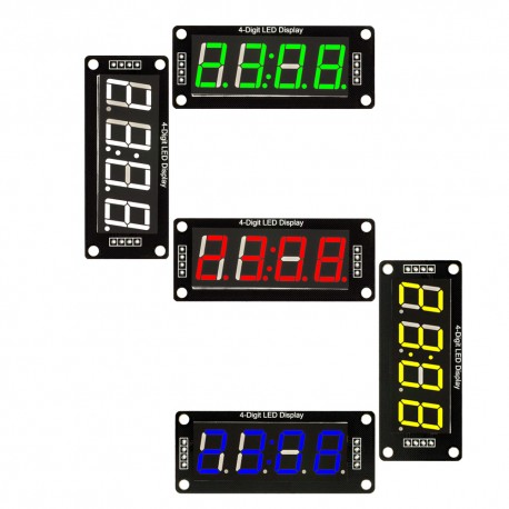 4-Stellige LED 7 Segm. Anzeige 0,56"