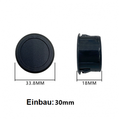 Led-Voltmeter Rund