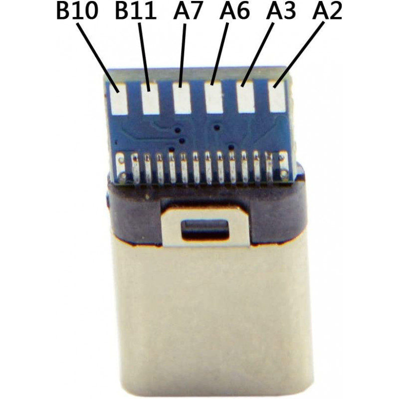 USB-3.1 Typ C Stecker 24pin. SMT