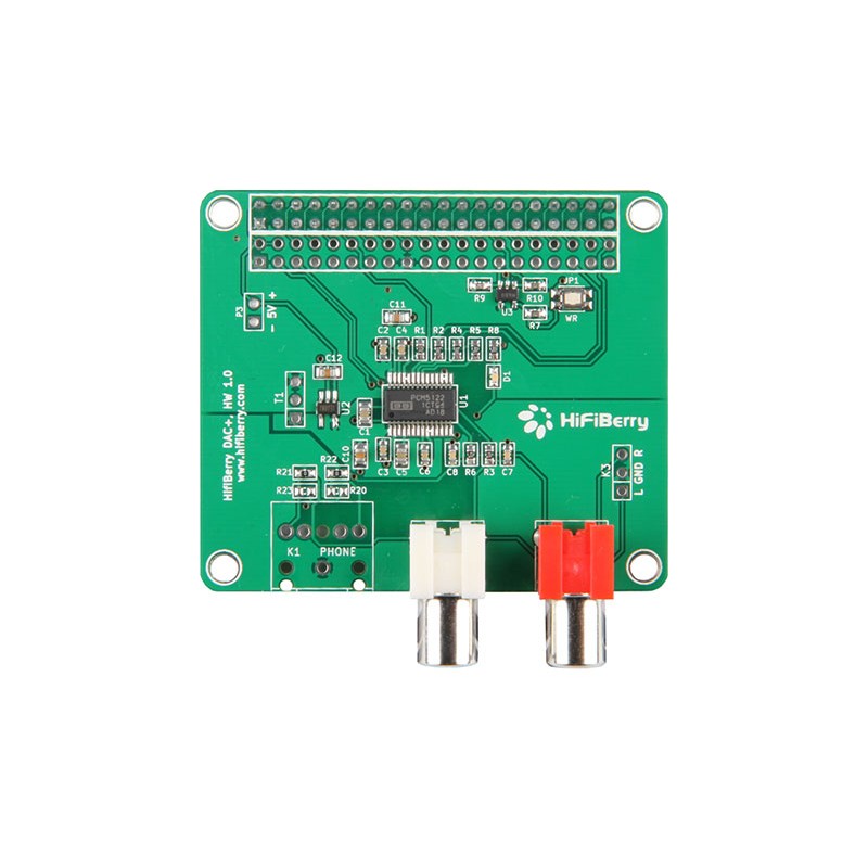 Raspberry Pi HiFiBerry DAC+, Soundmodul für Raspberry Pi B+